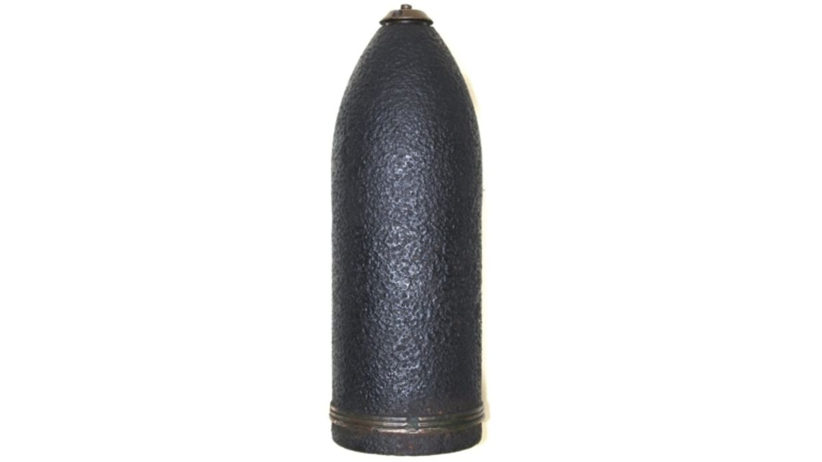 WW1 Belgian 15cm Short HE Shell – MJL Militaria