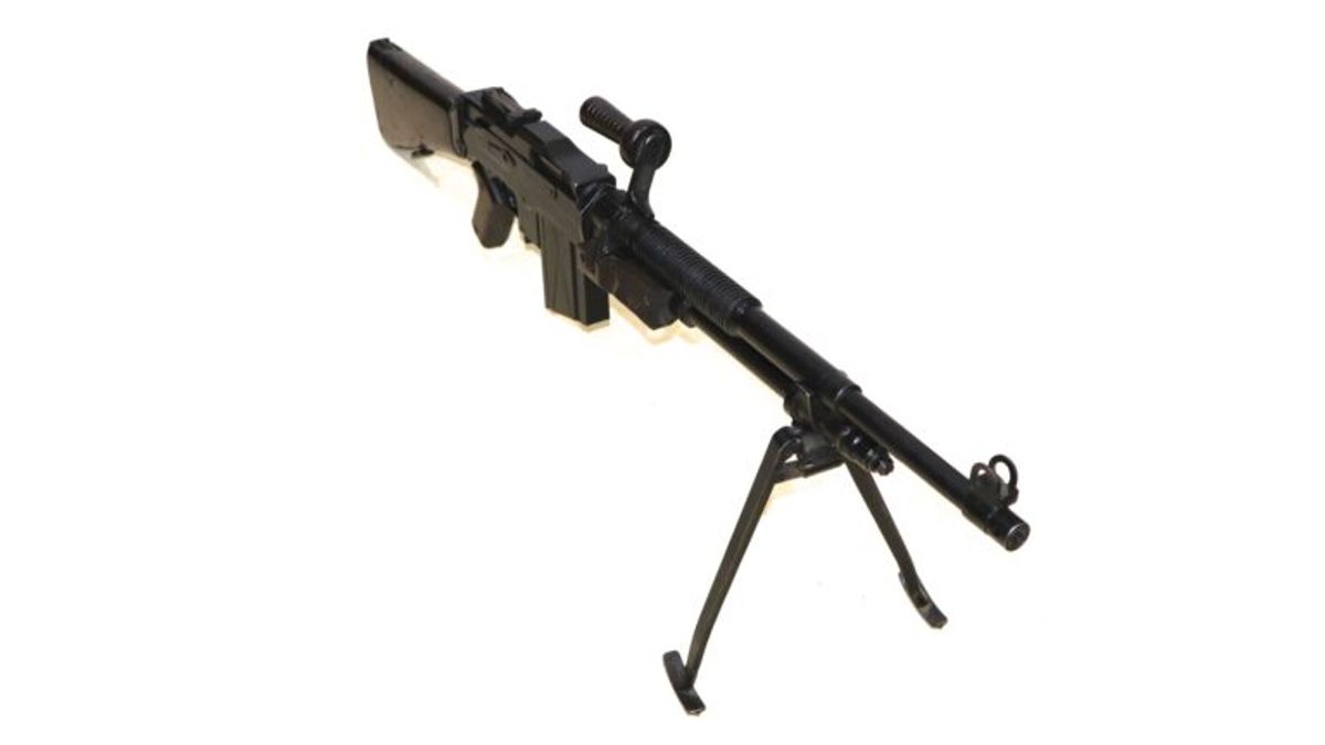 Belgian BAR FN Model D LMG – UK DEAC – MJL Militaria