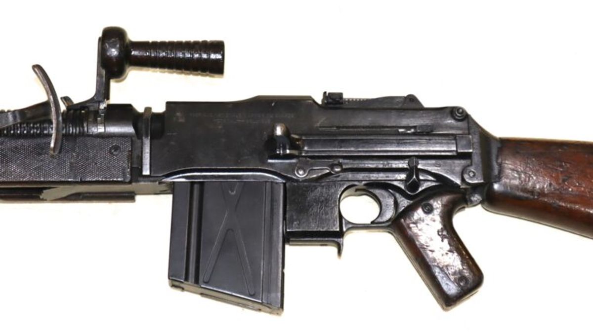 Belgian BAR FN Model D LMG – UK DEAC – MJL Militaria