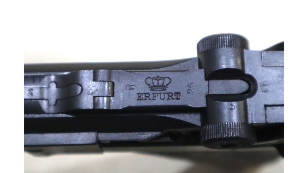 WW1 German 1911 Dated Erfurt Production Luger – SN 924 – MJL Militaria