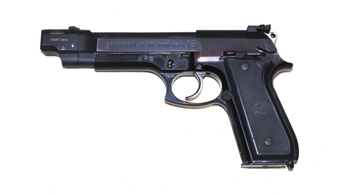Brazilian Taurus PT 92 AF With Compensator – MJL Militaria