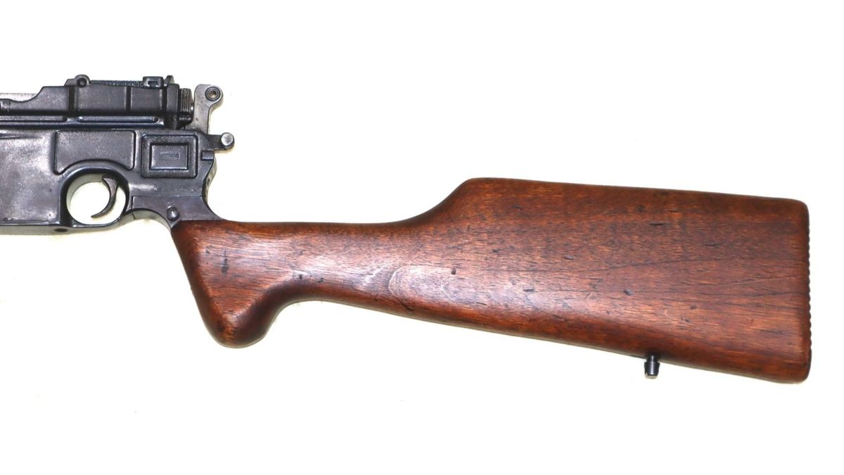 Extremely Rare WW1 German Mauser C96 Pistol Carbine – MJL Militaria