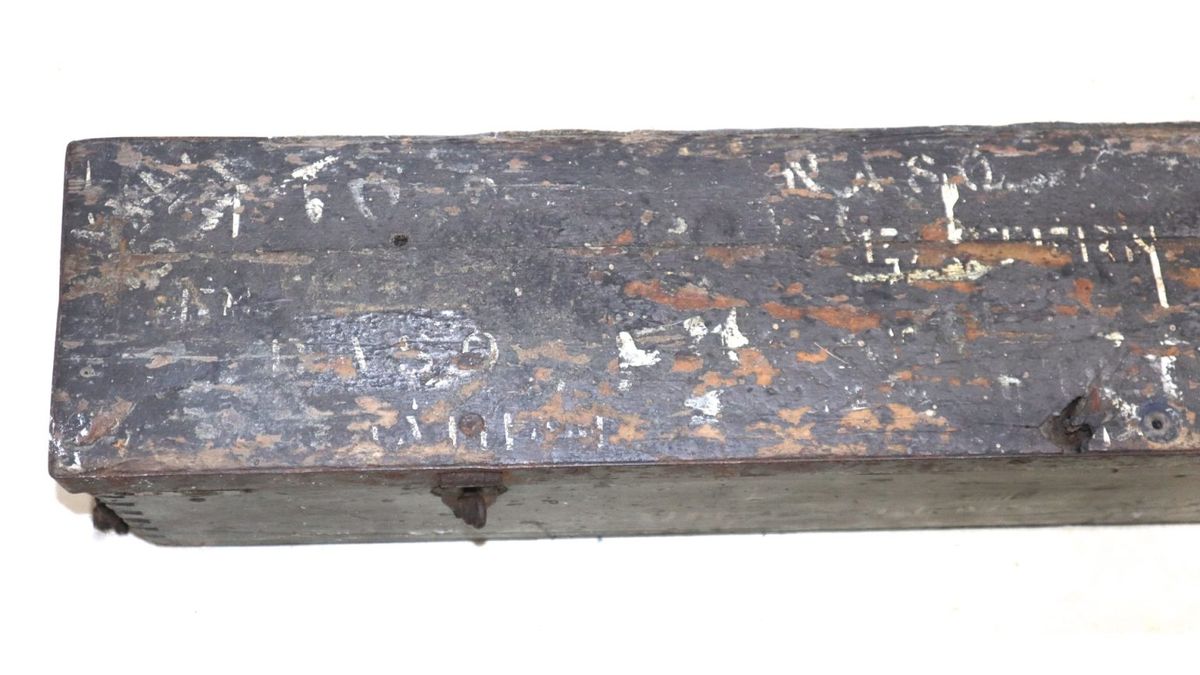 WW1 British Vickers Machine Gun In Transit Box – SN 812 – UK DEAC – MJL ...