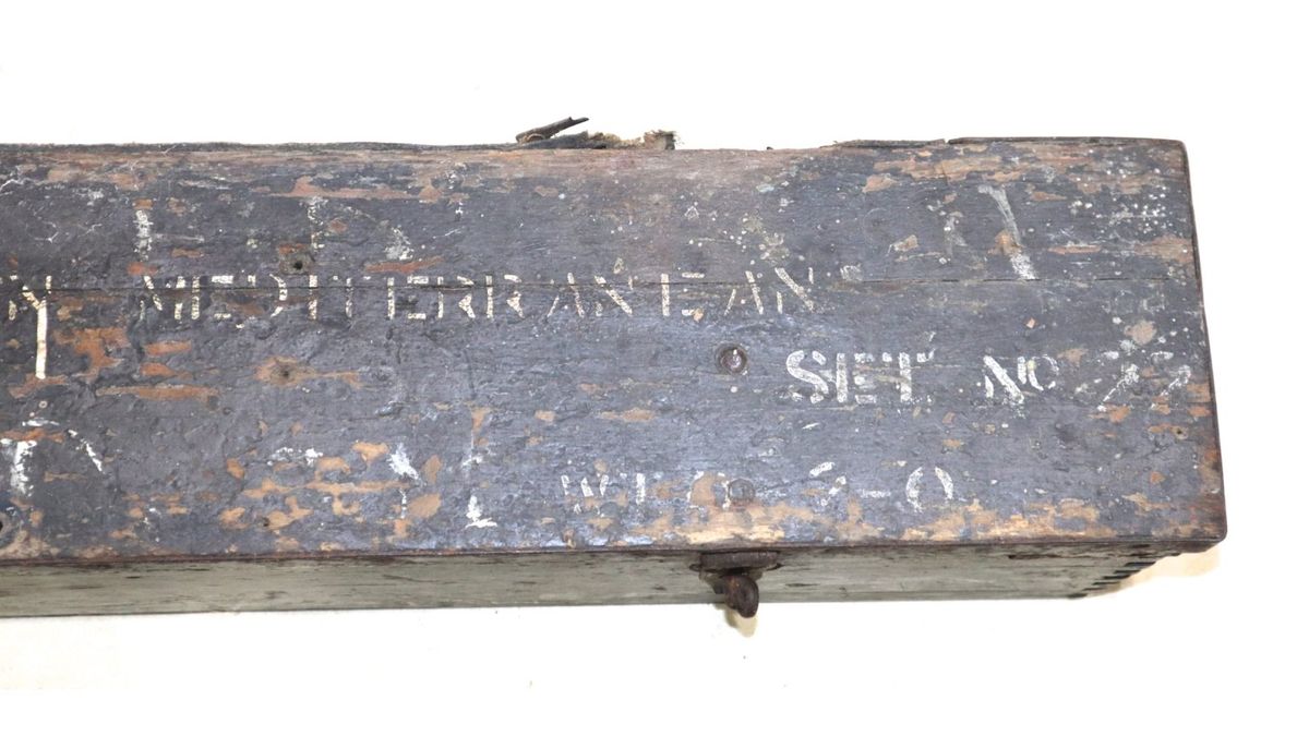 WW1 British Vickers Machine Gun In Transit Box – SN 812 – UK DEAC – MJL ...