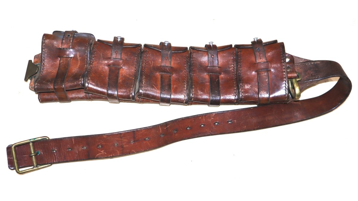 WW2 German Leather Ammo Belt – MJL Militaria