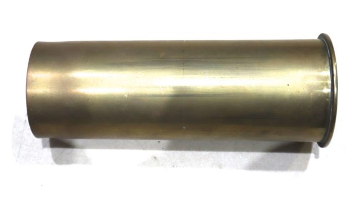 WW1 German 1917 Dated 77mm Shell Case – MJL Militaria