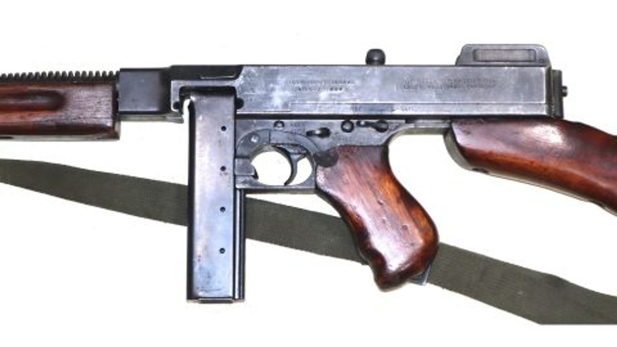 OLD SPEC WW2 US Thompson Model 1928A1 – SN 608 – UK DEAC – MJL Militaria
