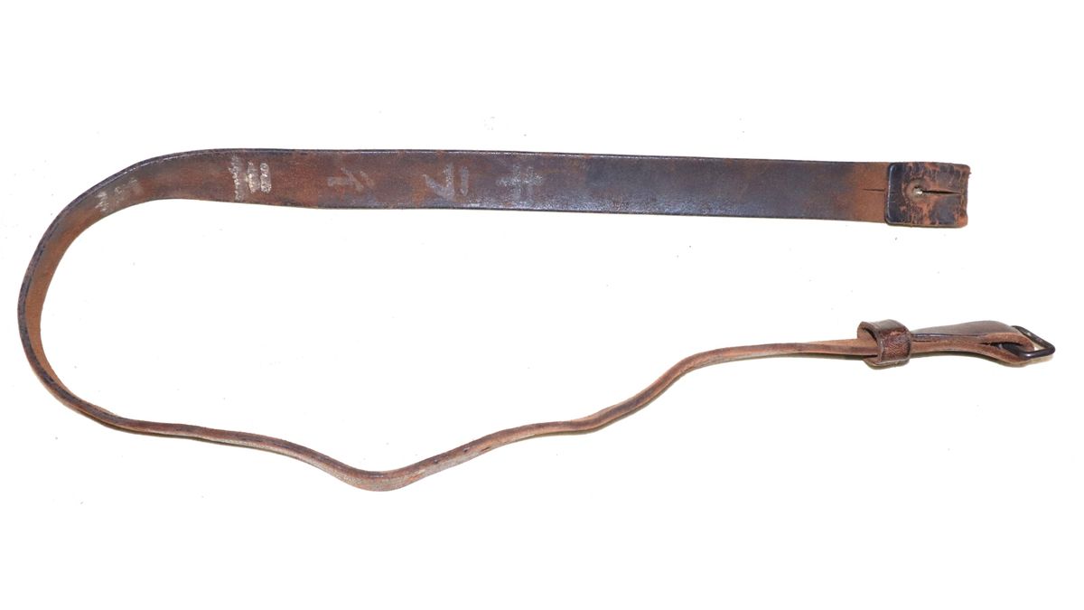 WW1/2 Japanese Arisaka Leather Sling – MJL Militaria
