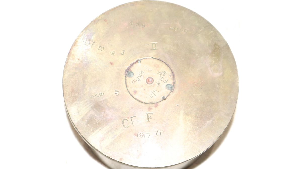 WW1 British 1917 Dated 4.5-Inch Howitzer Shell Case – MJL Militaria