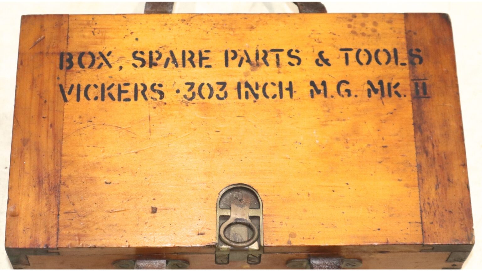 WW2 British Mk.2 Vickers Spares Box – MJL Militaria